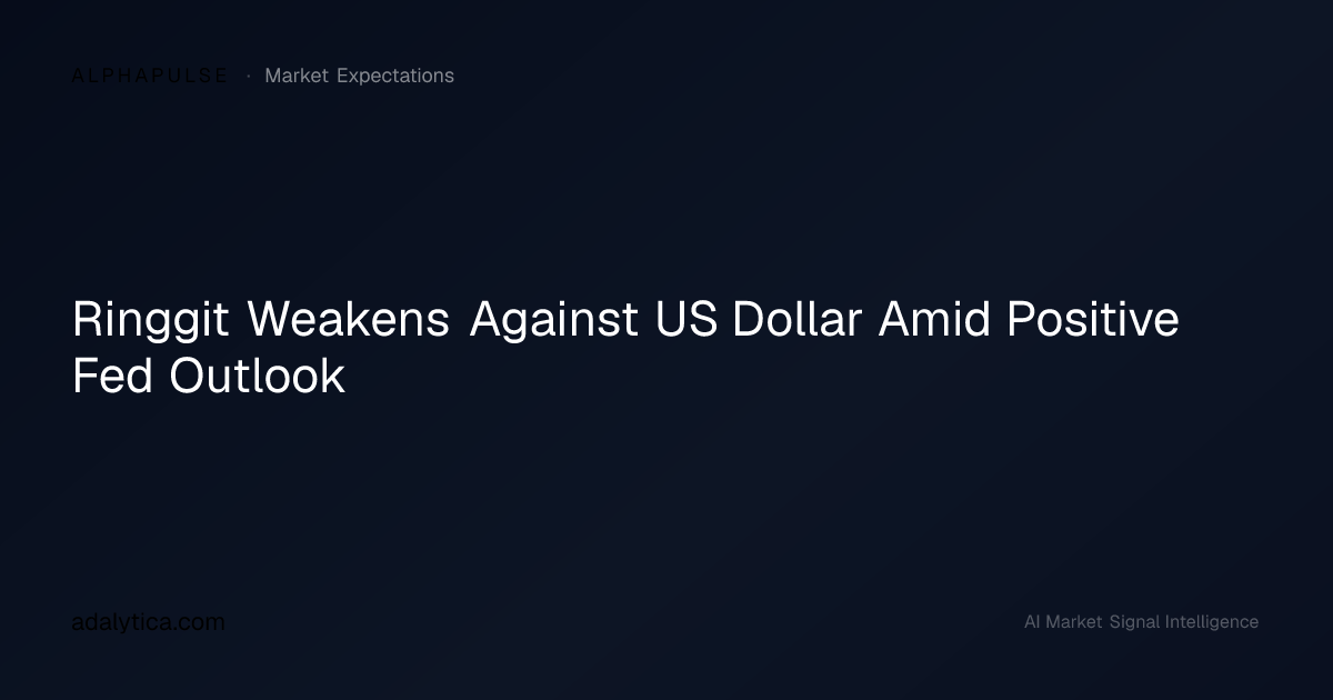 Ringgit Weakens Against US Dollar Amid Positive Fed Outlook | Market ...