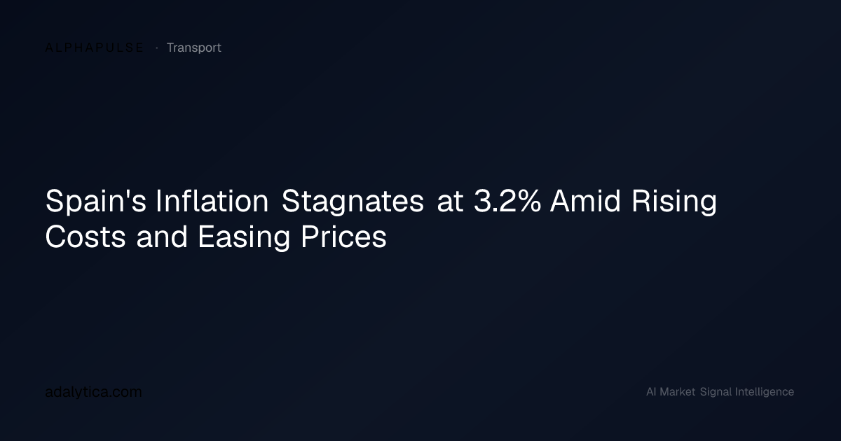 Spain's Inflation Stagnates at 3.2% Amid Rising Costs and Easing Prices ...